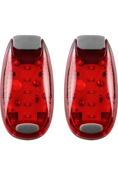 LED Emniyet Işık 2 Paket Üzerinde Klip Koşu Işık Koşucular Için Joggers Evcil Bisiklet (Yurt Dışından)