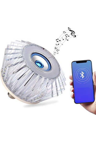 Gaman Rgb 12 Renk Sese Duyarlı Bluetooth Hoparlör 24W Gaman Rgb 12 Renk Sese Duyarlı Bluetooth Hoparlör 24W