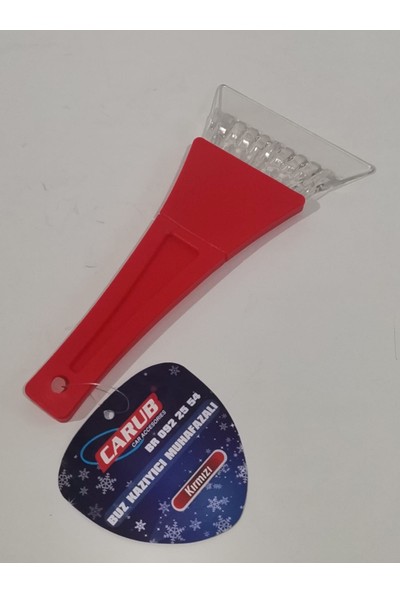 Birben Oto Cam Buz Kazıyıcı Araç Cam Buz Kazıma Kırmızı Renk Birben Oto Cam Buz Kazıyıcı Araç Cam Buz Kazıma Kırmızı Renk