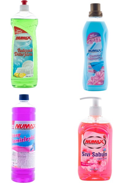 Numax Ekonomik Genel Temizlik Seti x 4 Numax Ekonomik Genel Temizlik Seti x 4