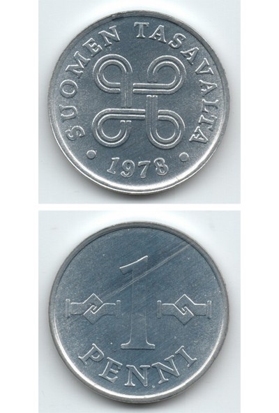 Benim Koleksiyonum Finlandiya, 1 Penni, 1978, Çil, Yabancı Madeni Para Benim Koleksiyonum Finlandiya, 1 Penni, 1978, Çil, Yabancı Madeni Para