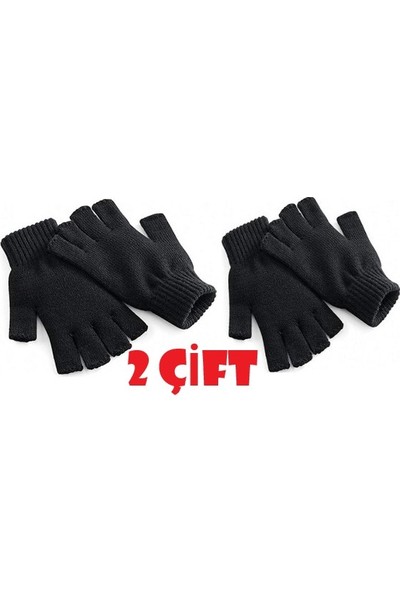 Hnsport 2 Çift Kesik Eldiven Yarım Parmak Eldiven