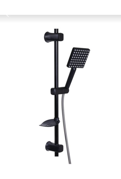 Sensio Siyah Sürgülü Duş Seti Banyo Duş Takımı