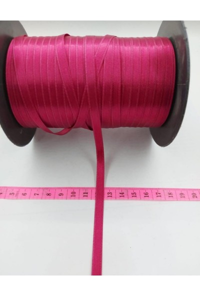 Ztt Saten Kurdale Koyu Pembe Renk 6mm 10 Metre Ztt Saten Kurdale Koyu Pembe Renk 6mm 10 Metre