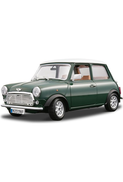 Bburago 1:24 Mini Cooper Araba - Yeşil