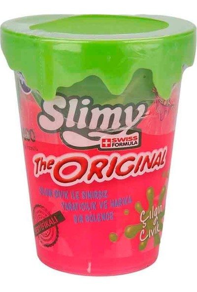 Slimy Mini 80 Gr. - Pembe Slimy Mini 80 Gr. - Pembe