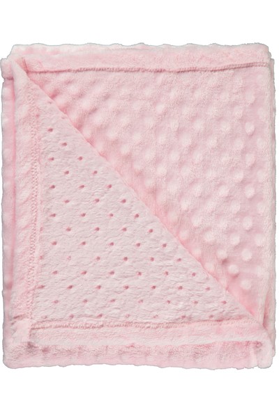 Civil Baby Bebek Tek Kat Battaniye 90X100 cm Pembe