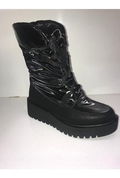 Ewoll Kadın Siyah Kar Botu