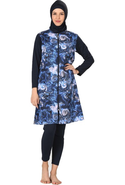 Fantasy Tam Kapalı Paraşüt Kumaş Tesettür Mayo 3064 Fantasy Tam Kapalı Paraşüt Kumaş Tesettür Mayo 3064