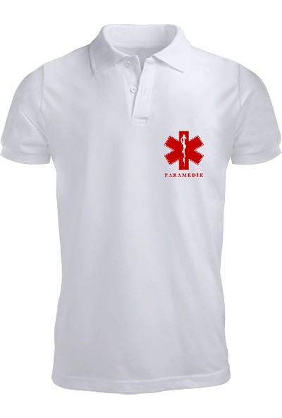 Tisho 112 Acil Sağlık Ems Emergency Medıcal Servıce Paramedıc Paramedik Kırmızı Erkek Kısa Kol Polo Yaka Tisho 112 Acil Sağlık Ems Emergency Medıcal Servıce Paramedıc Paramedik Kırmızı Erkek Kısa Kol Polo Yaka