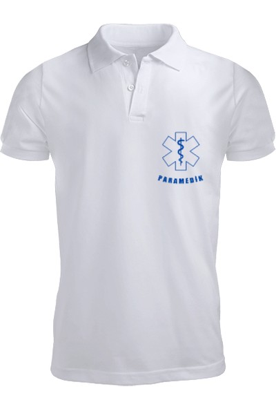 Tisho 112 Acil Sağlık Paramedıc Paramedik Mavi Ambulans Erkek Kısa Kol Polo Yaka Tisho 112 Acil Sağlık Paramedıc Paramedik Mavi Ambulans Erkek Kısa Kol Polo Yaka