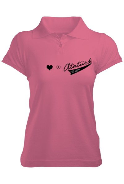 Tisho Sonsuza Kadar Kadın Polo Yaka Tişört Tisho Sonsuza Kadar Kadın Polo Yaka Tişört