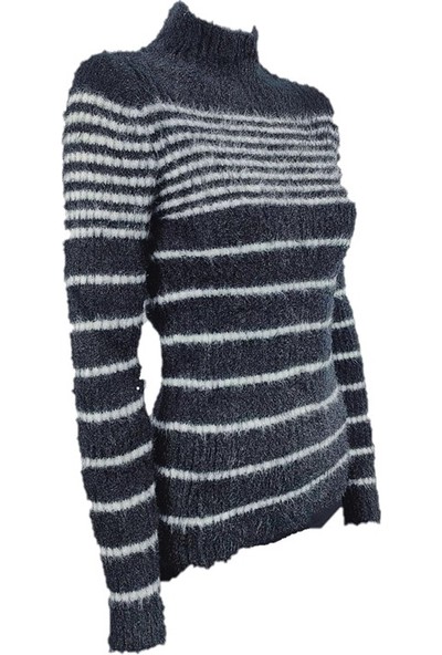 Jet Polo 35010 Vakkum Yarım Boğaz Peluş Kazak