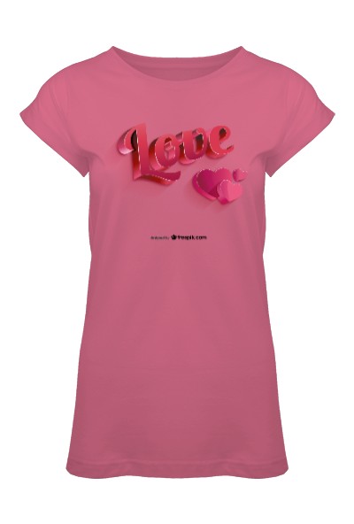 Tisho Love Love Euclidean Three Kadın Tunik