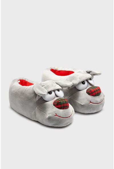 Twigy Tw Rico Sessiz Taban Hayvanlı Panduf Erkek Panduf YY0259