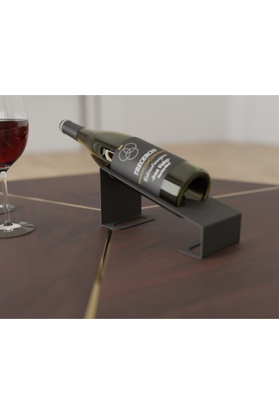 Dnz Home Design Minimalist Metal Şaraplık