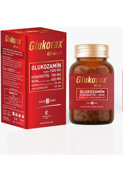 Glukorax Glucosamıne + Chondro 60 Tablet Glukorax Glucosamıne + Chondro 60 Tablet
