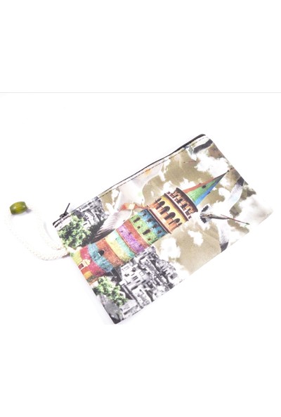 Tedz Collection Galata Kulesi Büyük Bez Çanta