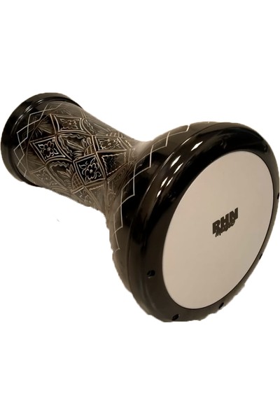 Rhn 340D-BKİ Işlemeli Siyah Çömlek Darbuka Rhn 340D-BKİ Işlemeli Siyah Çömlek Darbuka