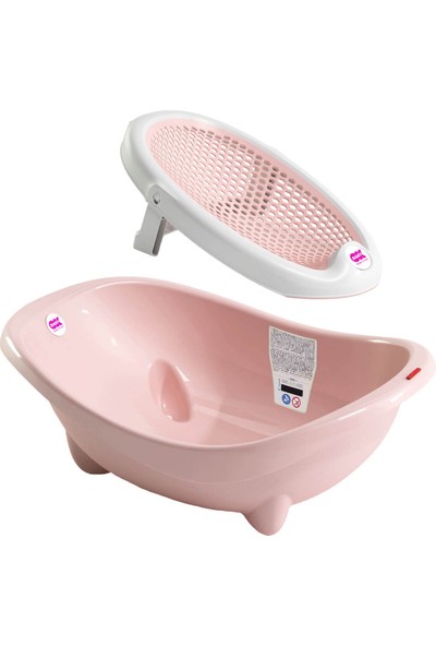 Okbaby Laguna Banyo Küveti & Jelly Küvet Aparatı / Pembe Okbaby Laguna Banyo Küveti & Jelly Küvet Aparatı / Pembe