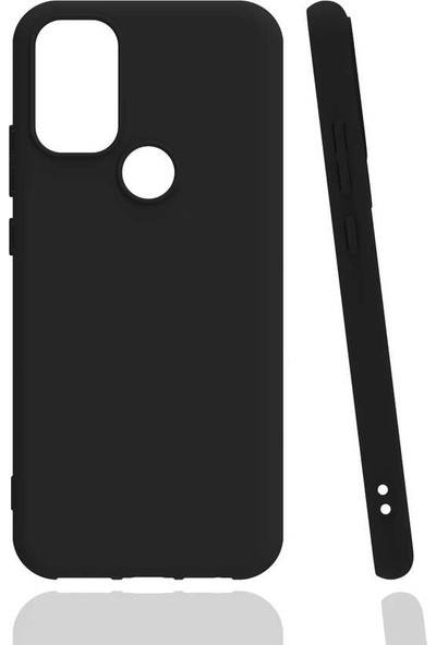 Tekno Grup Reeder P13 Blue Max Pro 2021 (128GB / 6gb) Kılıf Mat Esnek Biye Silikon Kılıf Siyah