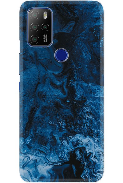 Kılıfland Omix X500 Kılıf Silikon Desen Özel Seri Blue Zigzag 1687 Kılıfland Omix X500 Kılıf Silikon Desen Özel Seri Blue Zigzag 1687