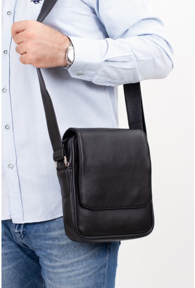 Kindfox Vegan Deri Mıknatıslı Kapaklı Unisex Omuz Çantası | Postacı Çantası Kindfox Vegan Deri Mıknatıslı Kapaklı Unisex Omuz Çantası | Postacı Çantası