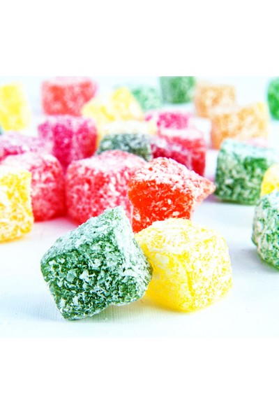 Özgür Leblebi Meyve Aromalı Kuş Lokumu (Hindistan Cevizili) 250GR