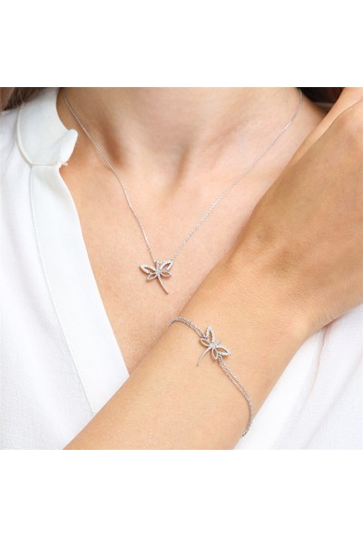 Jewel Pırlanta Montür Tasarım Yusufcuk Gümüş Kolye ve Bileklik Ikili Set Jewel Pırlanta Montür Tasarım Yusufcuk Gümüş Kolye ve Bileklik Ikili Set