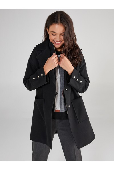 Faik Sönmez Rüzgarlık Detaylı Kaban 63315