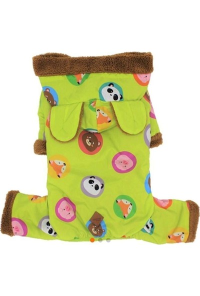 Pawstar Animals Tulum Yağmurluk Yeşil M Pawstar Animals Tulum Yağmurluk Yeşil M