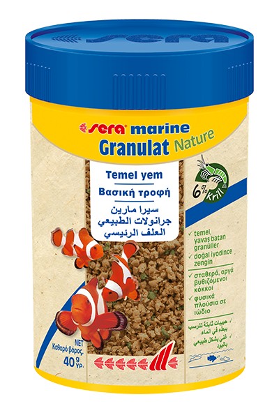 Sera MarineGranulat Balık Yemi 100 Ml