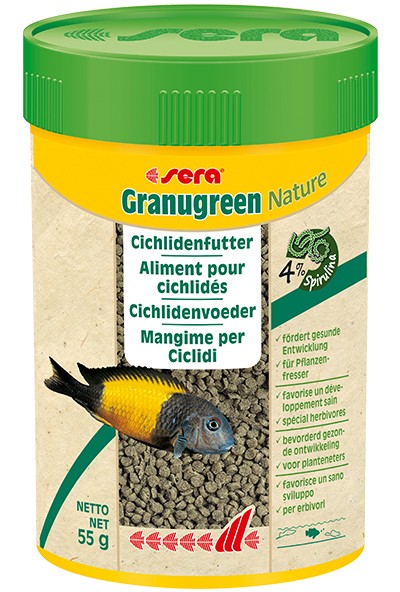 Sera Granugreen Balık Yemi 100 Ml.