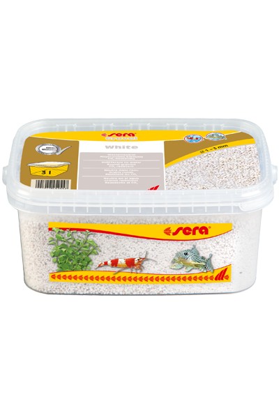 Sera Akvaryum Kumu Beyaz 1-3 Mm 3 Lt
