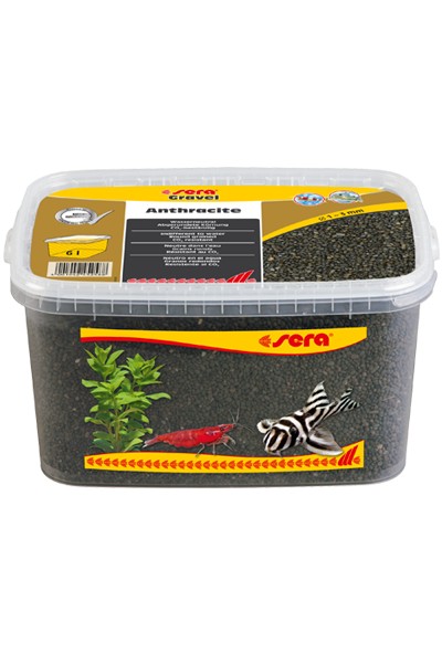 Sera Akvaryum Kumu Antrasit 1-3 Mm 6 Lt