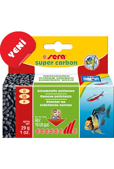 Sera Super Aktif Karbon 29GR Sera Super Aktif Karbon 29GR
