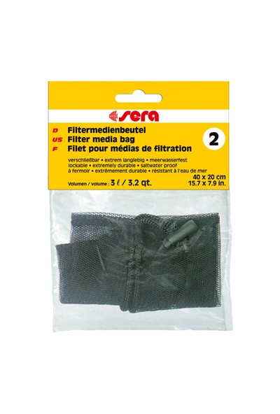 Sera Filter Media Bag 2 Filitre Malzeme Torbası 40x20cm