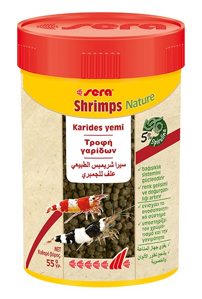Sera Shrimps Natural Balık Yemi 100 Ml