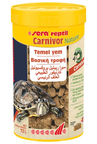 Sera Profesyonel Sürüngen Yemi Etçil 250 Ml