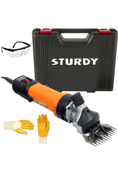 Sturdy Power Tools Japon Teknoloji Pro 3700 W Devir Ayarlı Tam X-Prof Bakır Sargılı Koyun Keçi Kırkım Makinası