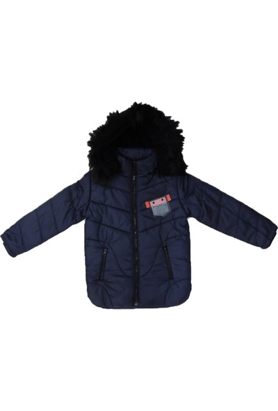 By Gazi Erkek Çocuk Mont / Içi Polarlı/ 9-12 Yaş