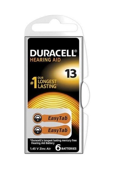 Transformacion Duracell 13 No Kulaklık Pili 6'lı Paket 661048