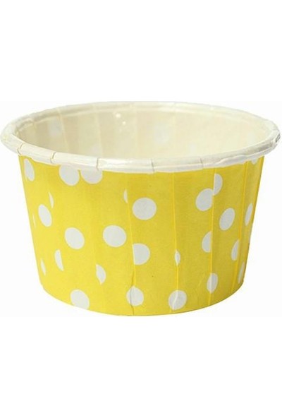 Pastaland Cupcake Kek Kapsülü Puanlı Sarı 50'li Pastaland Cupcake Kek Kapsülü Puanlı Sarı 50'li