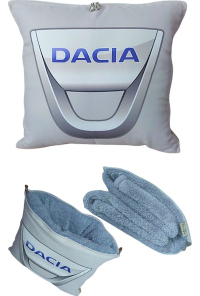 Caisya Butik Dacia Baskılı Battaniyeli Opsiyonel Yastık Caisya Butik Dacia Baskılı Battaniyeli Opsiyonel Yastık