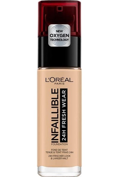 L'oréal Paris Infaillible 24H Fondöten 125 Natural Rose, 30 ml L'oréal Paris Infaillible 24H Fondöten 125 Natural Rose, 30 ml