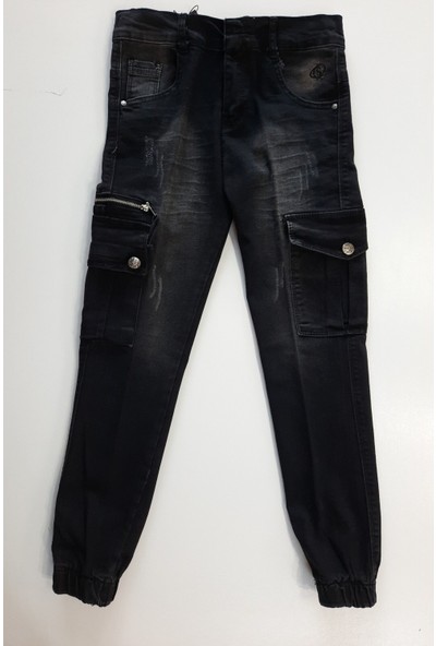 Szg Jeans Szg Erkek Çocuk, Siyah Kot Pantolon