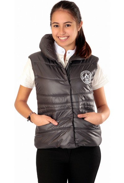 Respectland Panço Antrasit Kadın Yelek Respectland Panço Antrasit Kadın Yelek