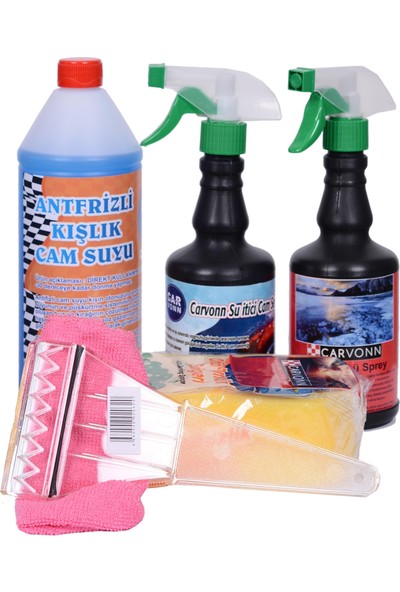 Carvonn Profesyonel Kışlık Oto Bakım Seti 6 Parça Carvonn Profesyonel Kışlık Oto Bakım Seti 6 Parça