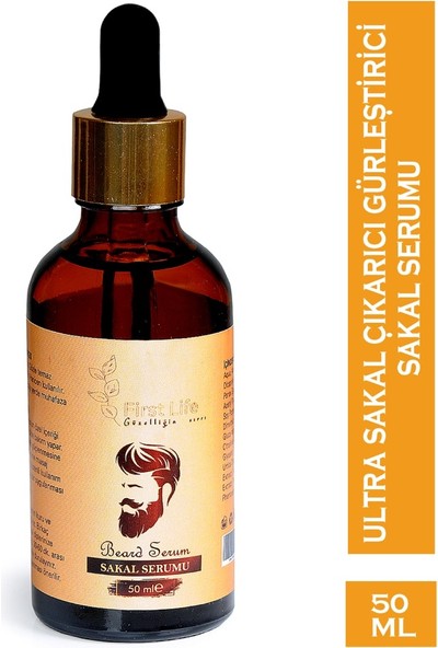 Sakal Çıkartıcı ve Gürleştirici Serum