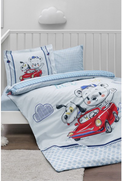 Özdilek Hello World Premium Bebek Battaniyeli Nevresim Takımı